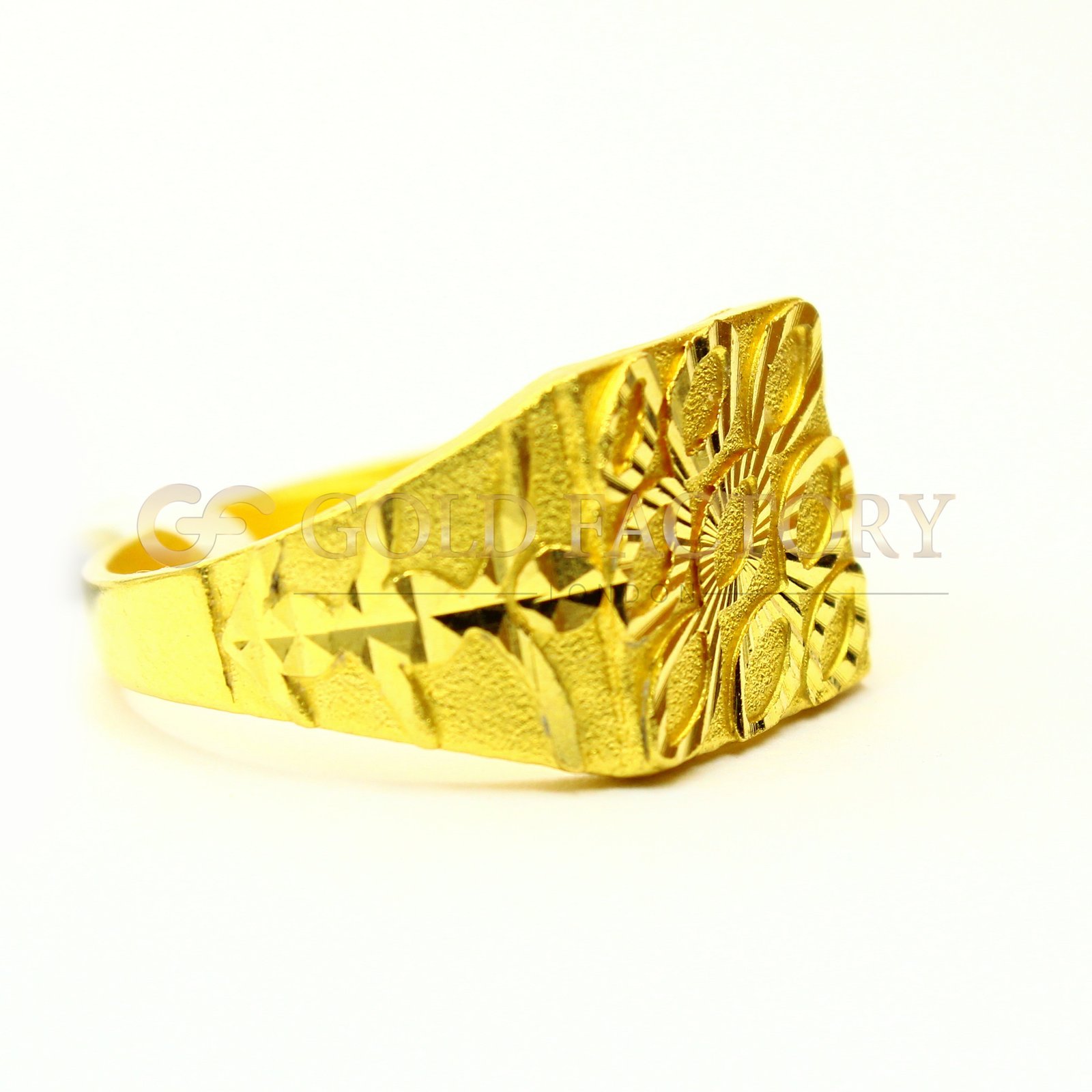 Buy Online 22ct Gents Ring | GoldFactory.co.uk