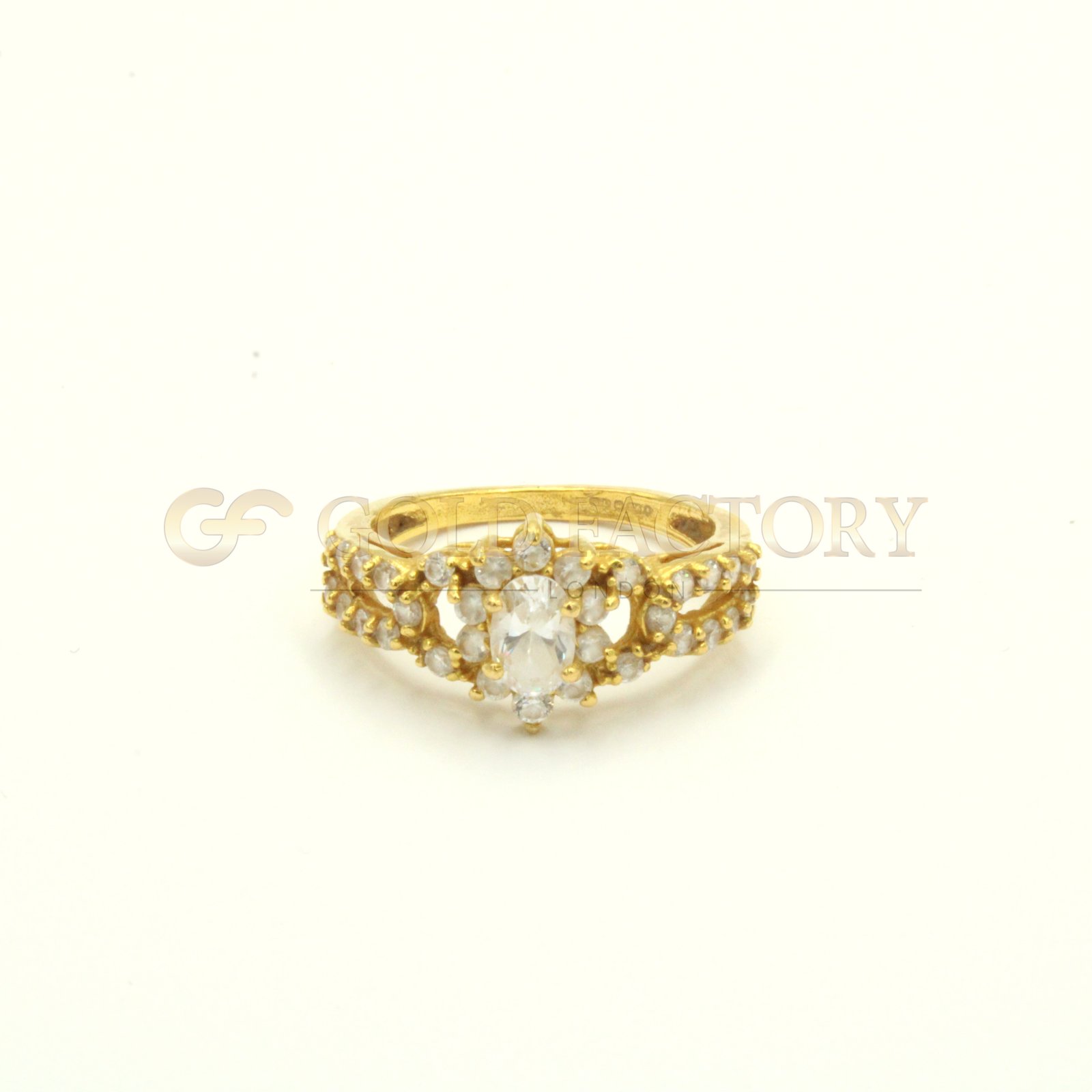 Buy Online 22ct Yellow Gold Ring | GoldFactory.co.uk